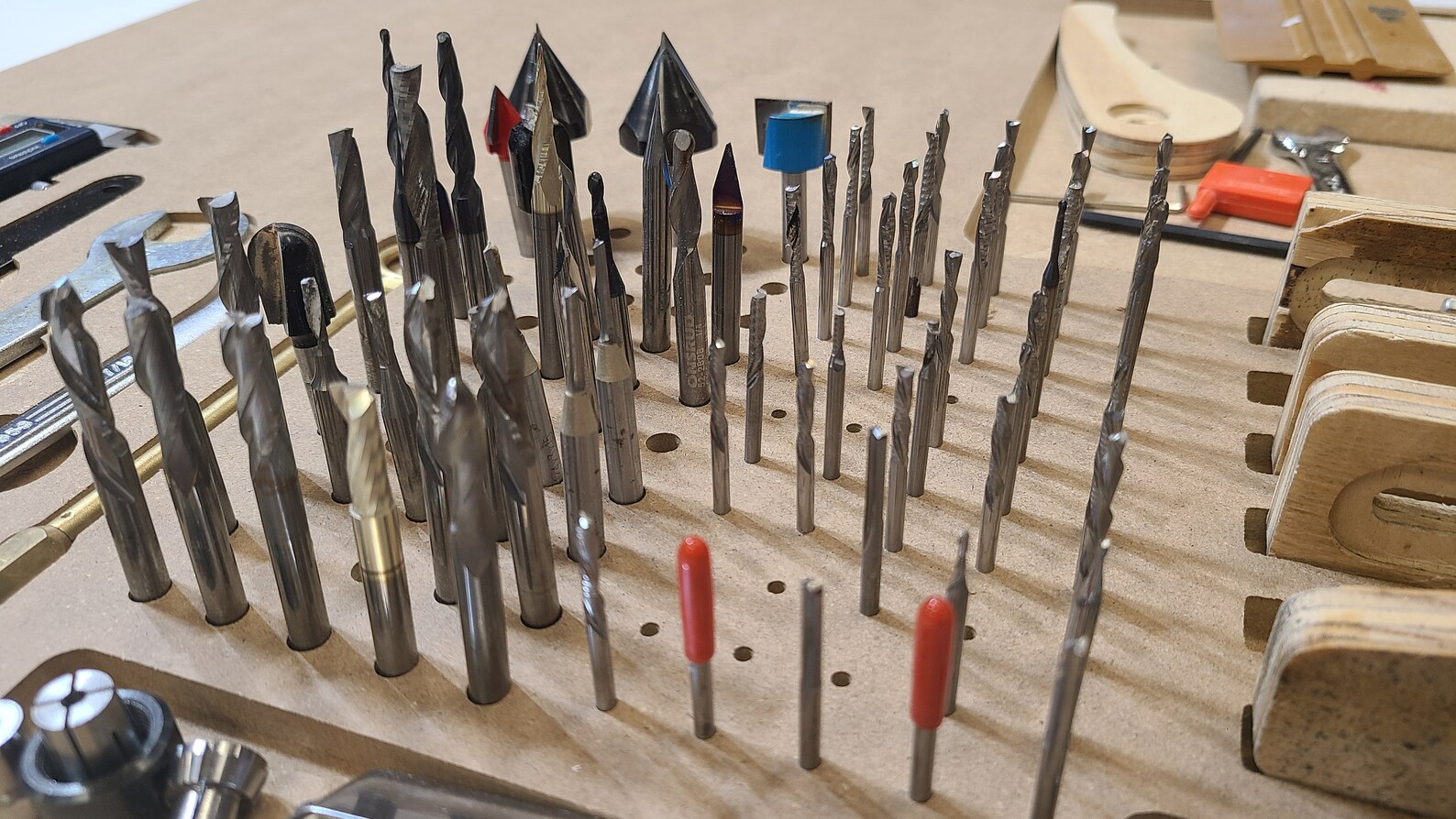 CNC Bit and Tool Organizer - Etsy