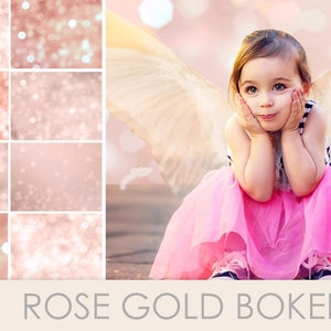 Rose Gold Bokeh, Background Bokeh, Bokeh Texture, Rose Gold Texture ...