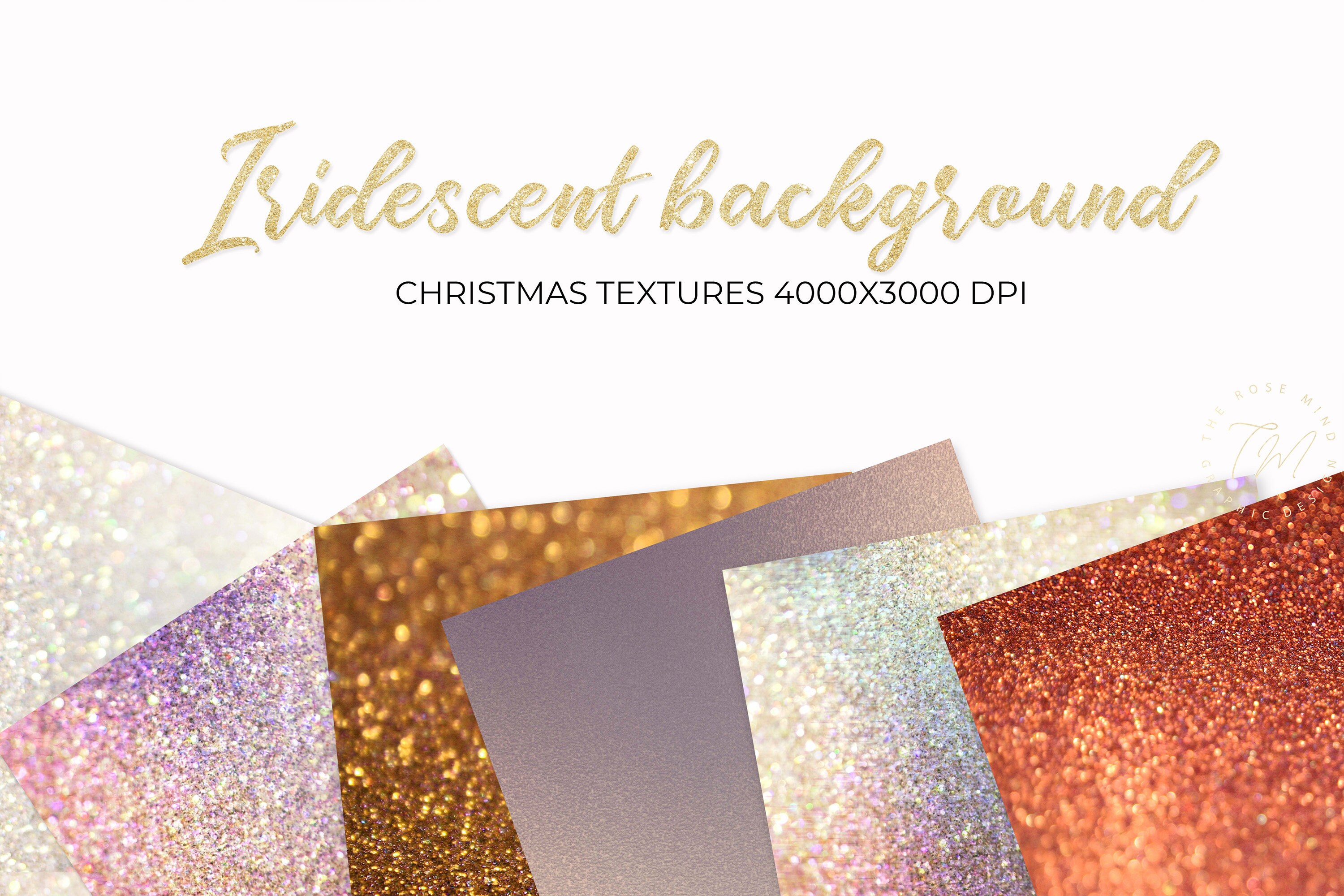 Iridescent Background, Iridescent Digital Paper, Iridescent Wallpaper ...