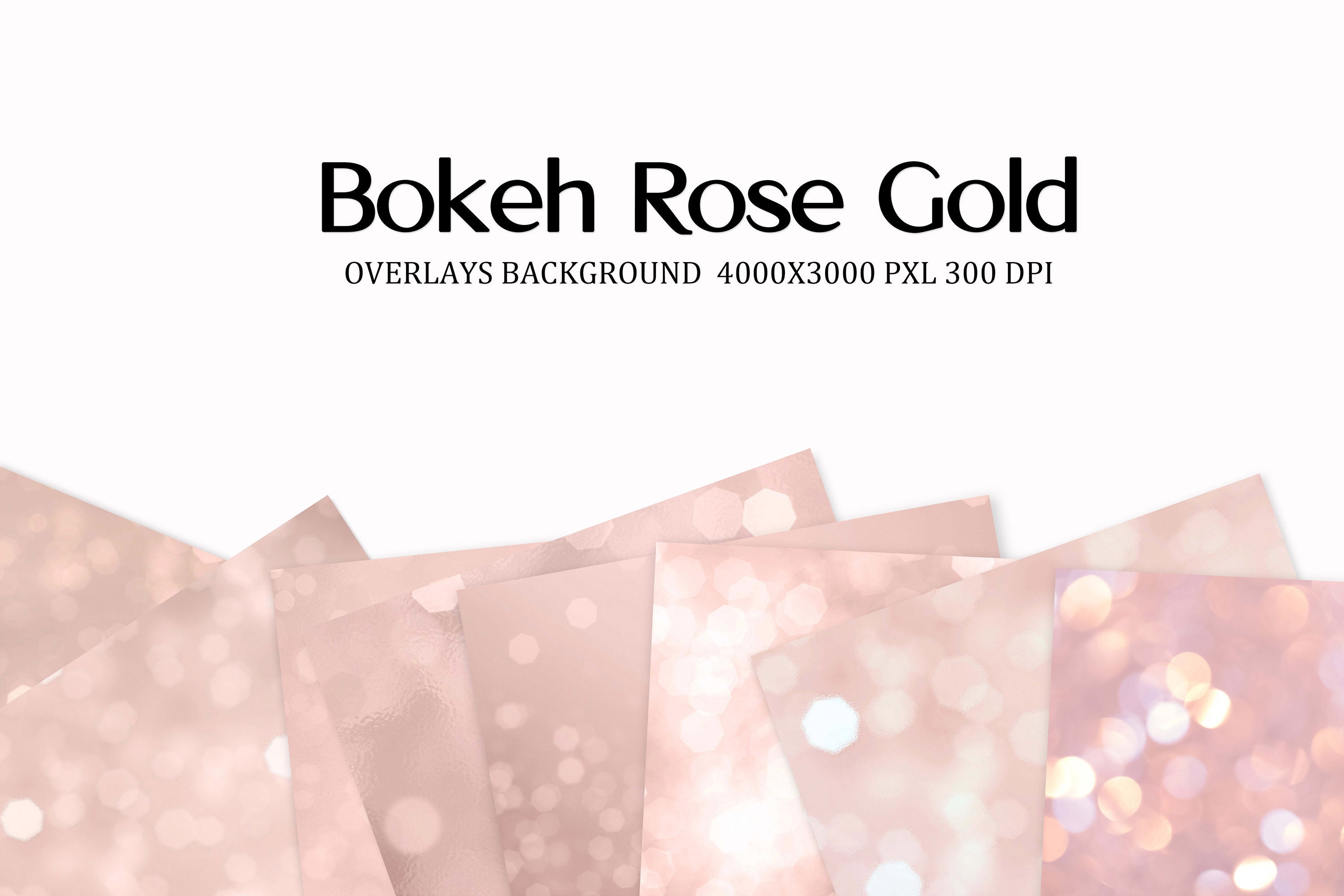 Rose Gold Bokeh, Background Bokeh, Bokeh Texture, Rose Gold Texture ...
