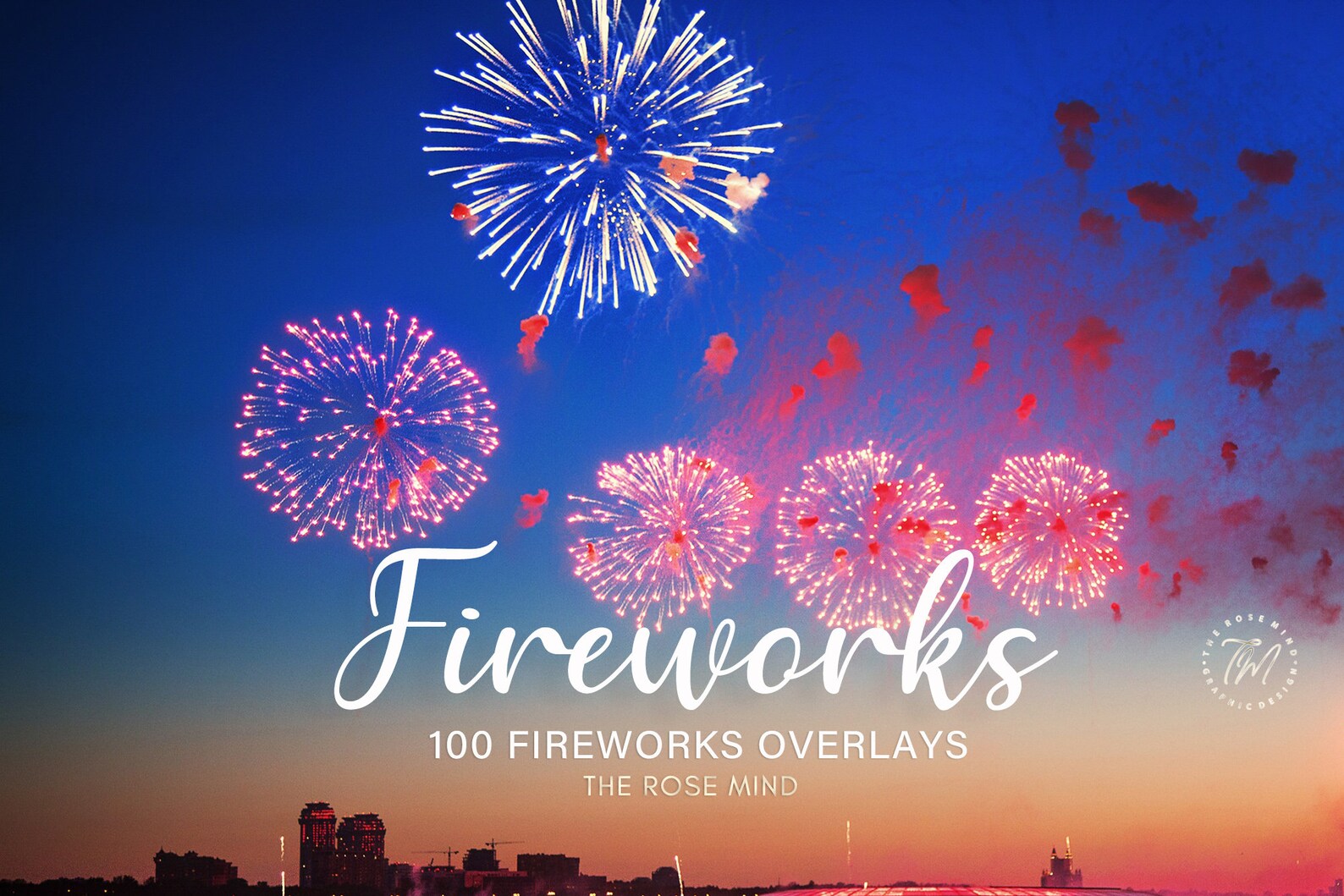 Fireworks Overlays, Fireworks Overlays for Photoshop, Fireworks ...