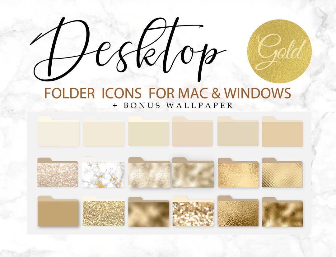 Icons Desktop Folder Icon Desktop Icons for Windows Icon - Etsy Canada