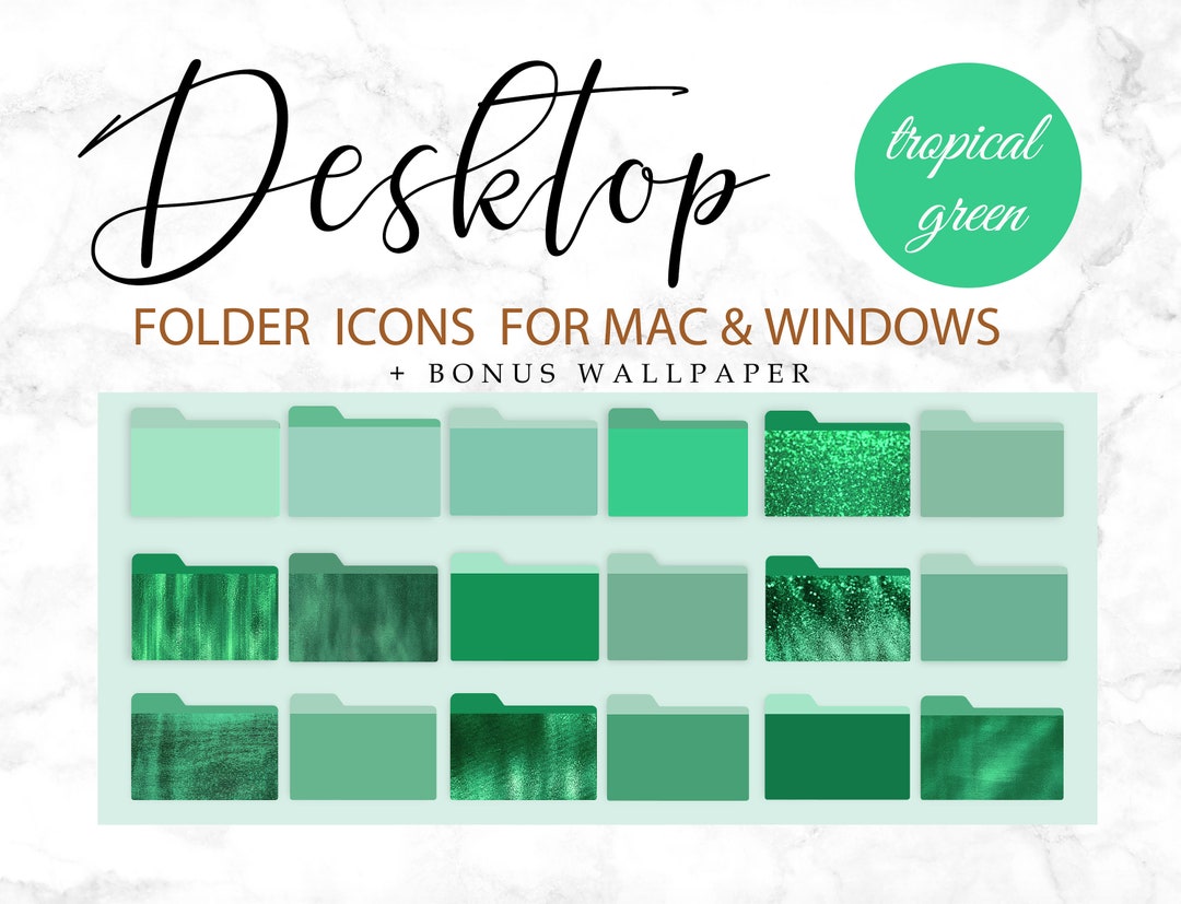 Icons Desktop Folder Icon Desktop Icons for Windows Icon - Etsy