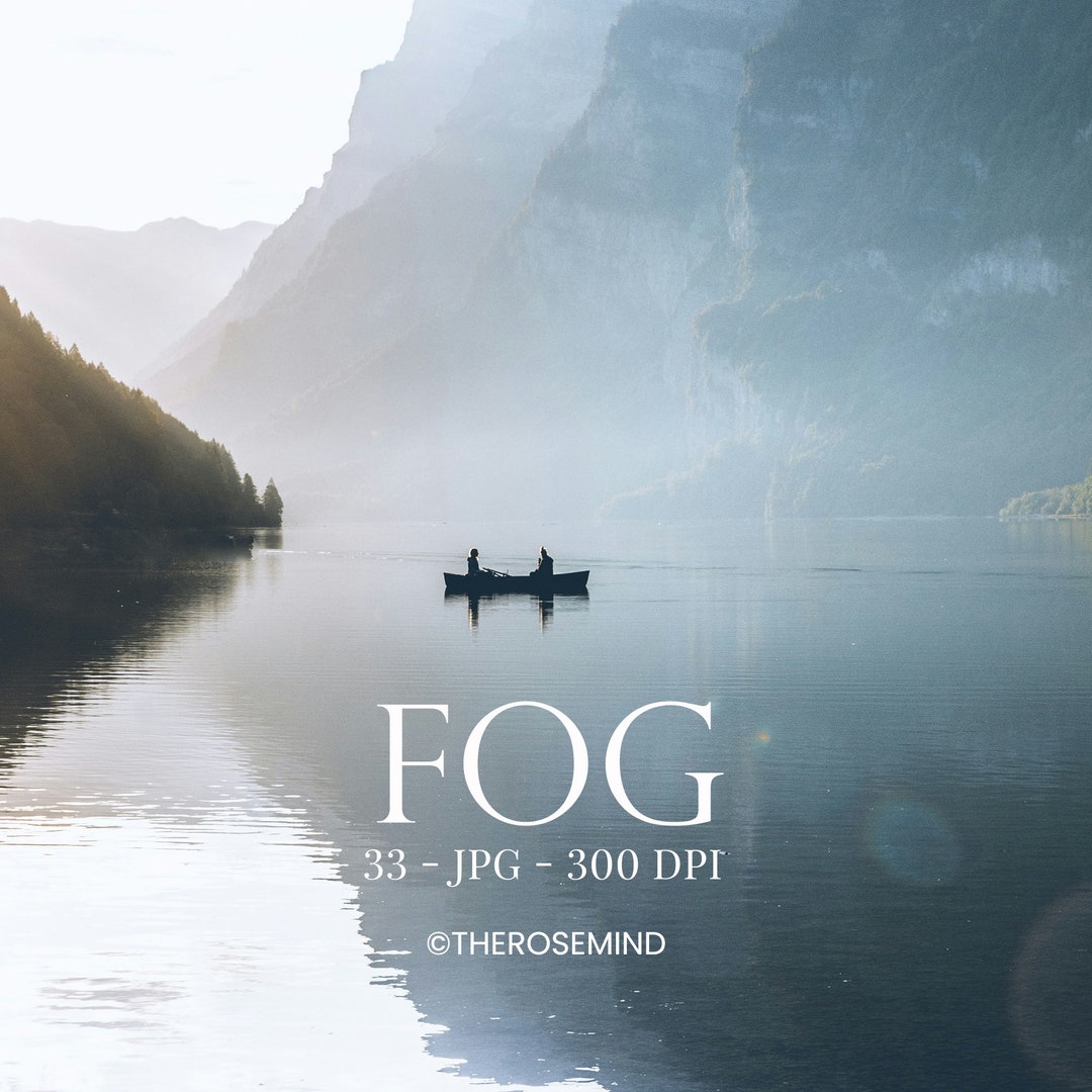 Fog Overlay, Fog for Photoshop Filter, Fog Overlays Photo Effect, Fog ...