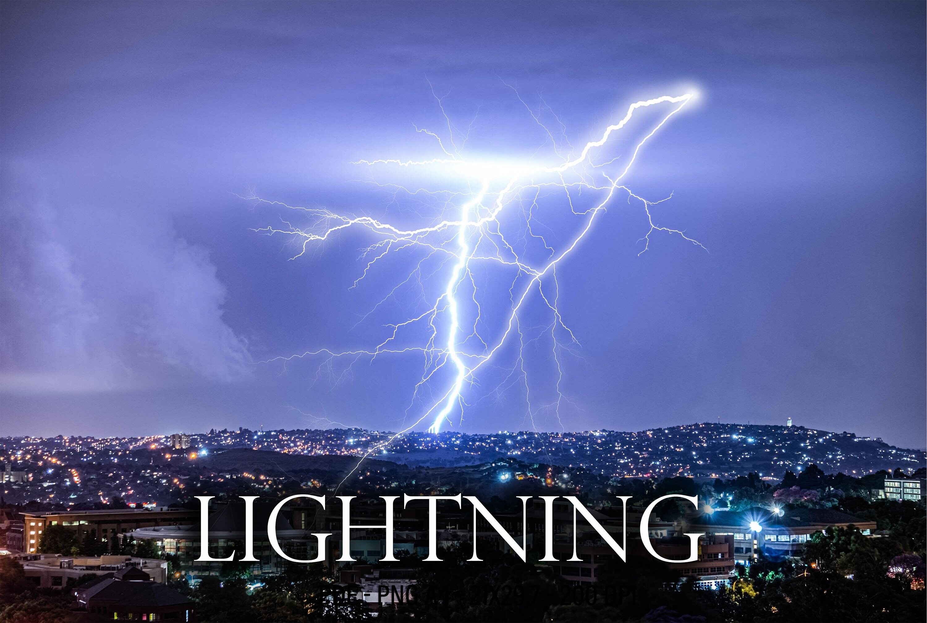 Lightning Overlays Overlay for Photoshop Lightning Overlays - Etsy