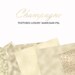 Champagne Digital Papers, Champagne Paper, Paper Digital Champagne ...