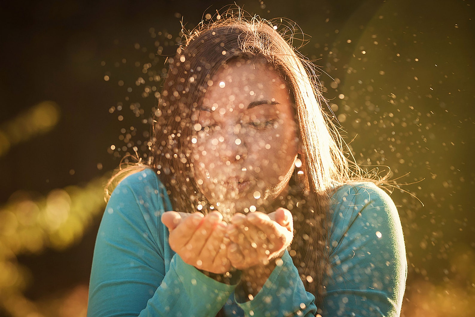 Blow Glitter Photo Effect Blow Glitter Overlays Blow Glitter - Etsy