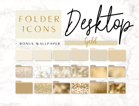 Icons Desktop Folder Icon Desktop Icons for Windows Icon | Etsy