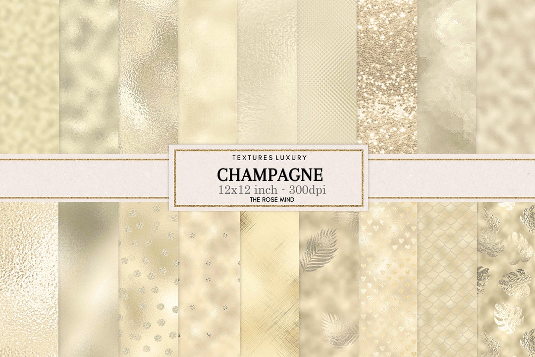 Champagne Digital Papers, Champagne Paper, Paper Digital Champagne ...