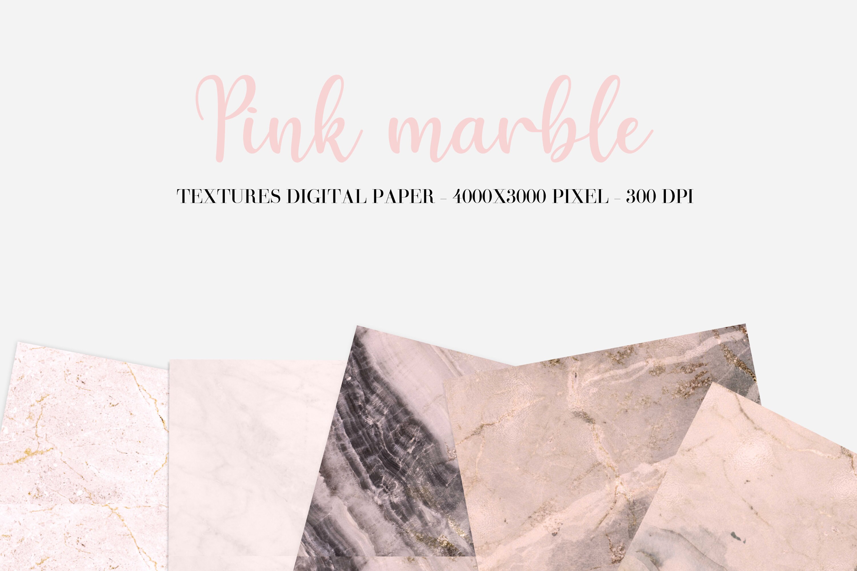 Pink Marble Digital Paper Marble Seamless Textures Digital - Etsy