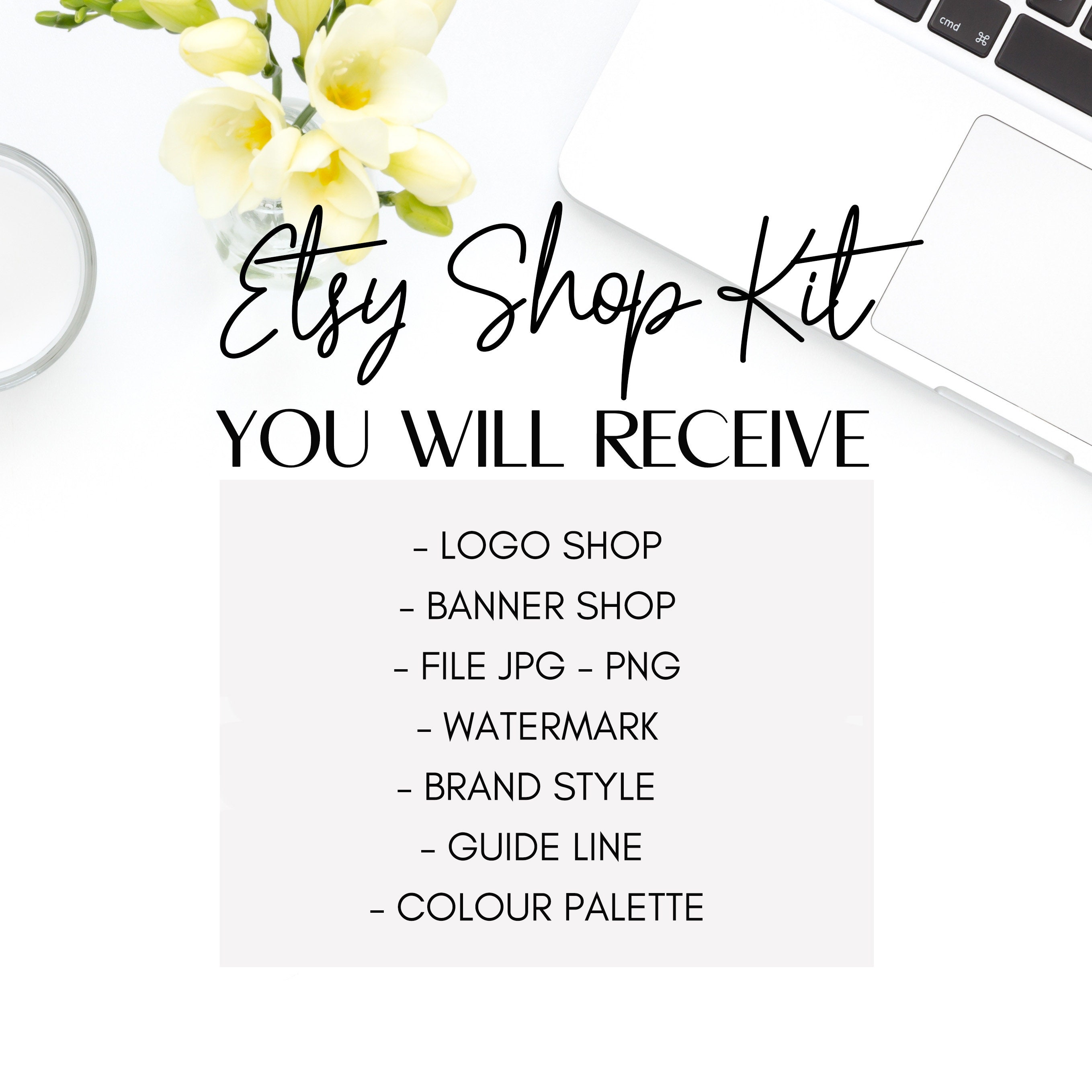 Etsy Shop Kit, Etsy Shop Brand, Etsy Banner, Etsy Brand Shop, Etsy Logo ...
