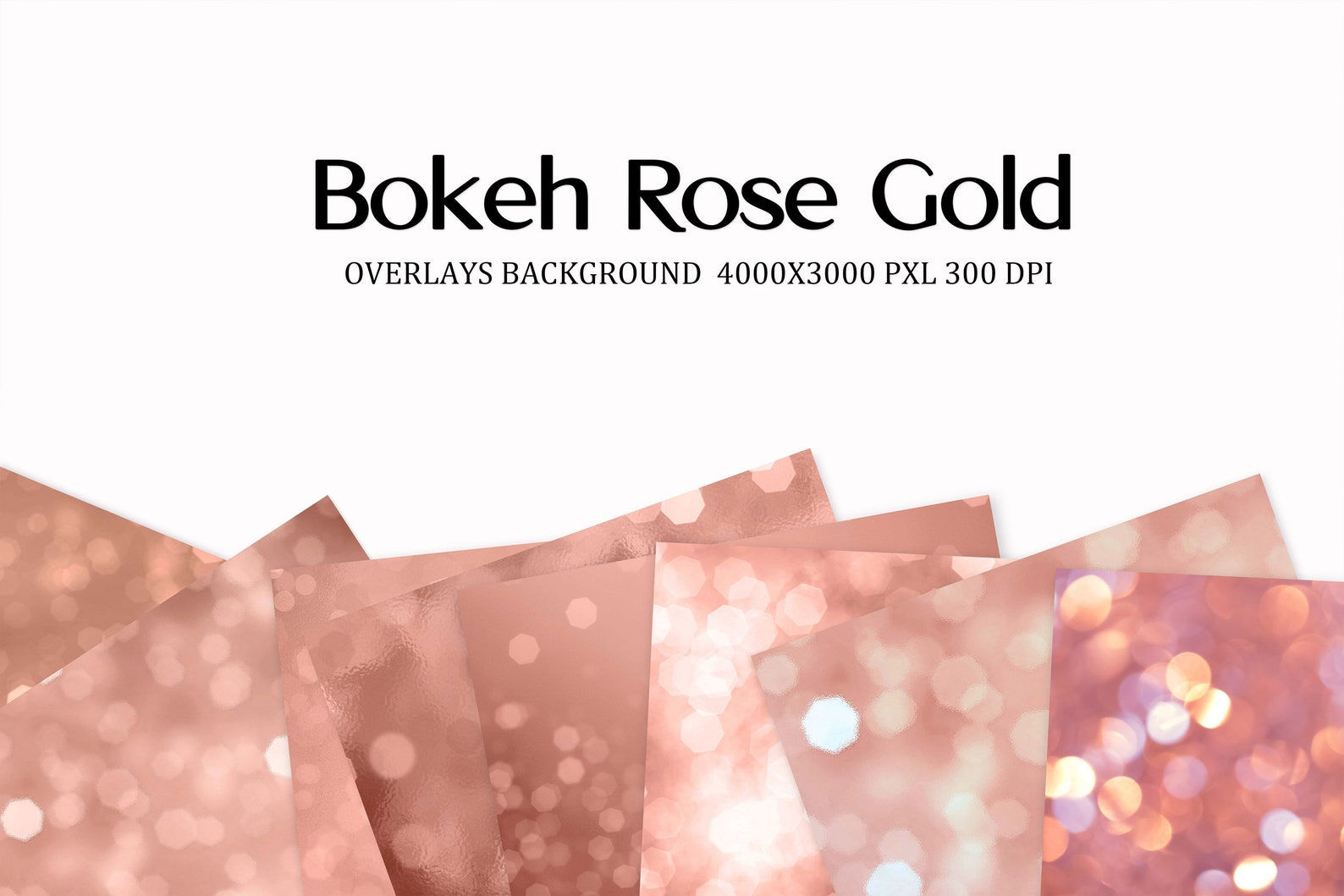 Rose Gold Bokeh, Background Bokeh, Bokeh Texture, Rose Gold Texture ...