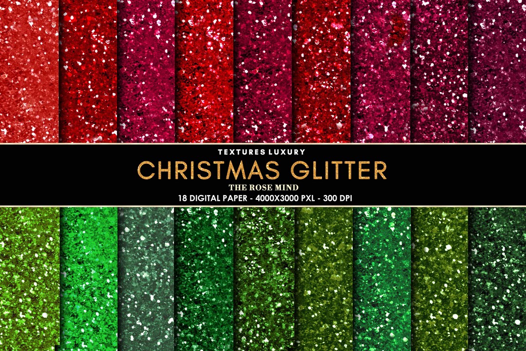 Glitter Digital Paper, Glitter Digital Paper, Glitter Wallpaper, Red ...