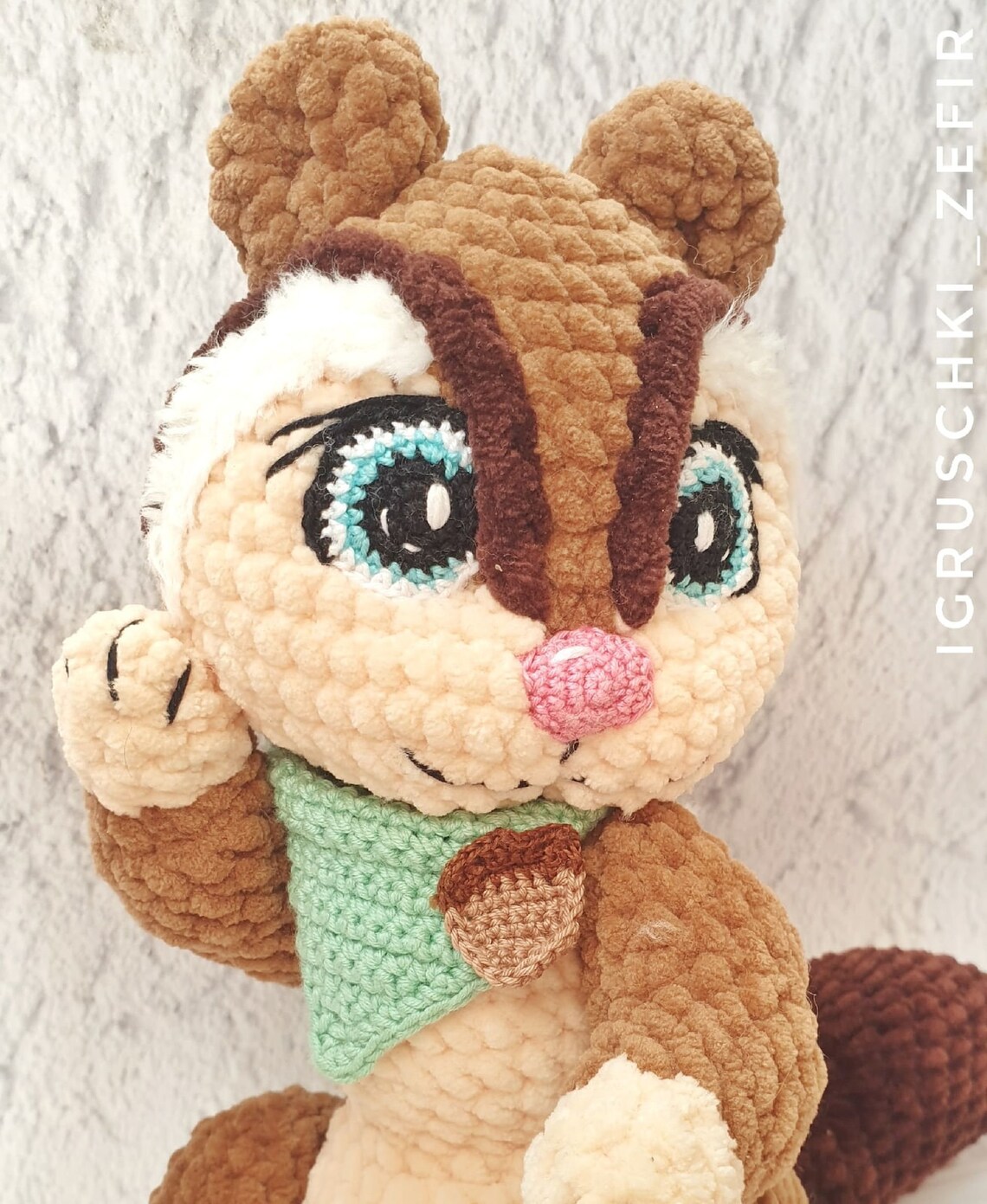 Crochet Chipmunk Pattern | Etsy