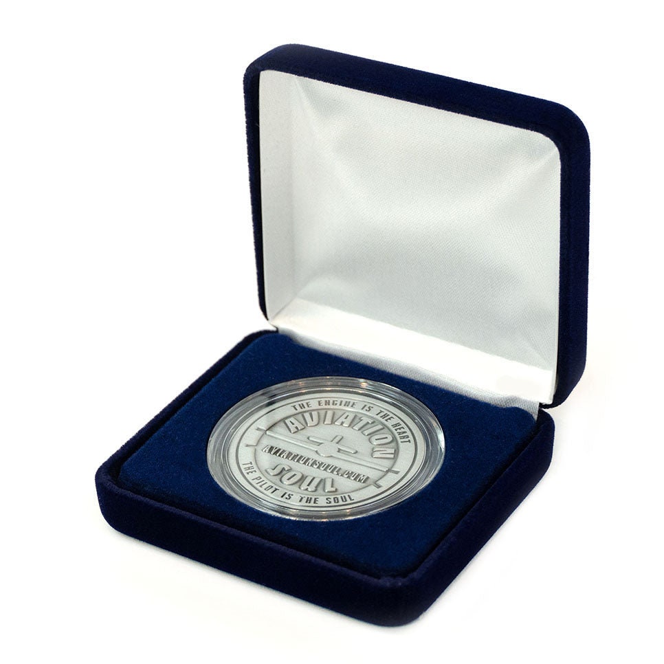 Fly Safely Aviation Challenge Coin - Etsy