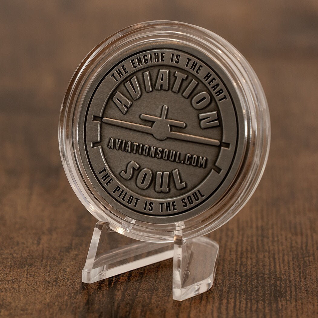 Commercial Pilot Aviation Challenge Coin - Etsy