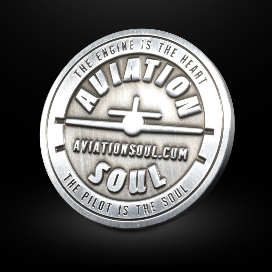 Commercial Pilot Aviation Challenge Coin - Etsy