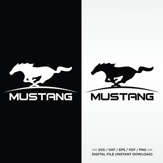 MUSTANG LOGO svg png | Etsy