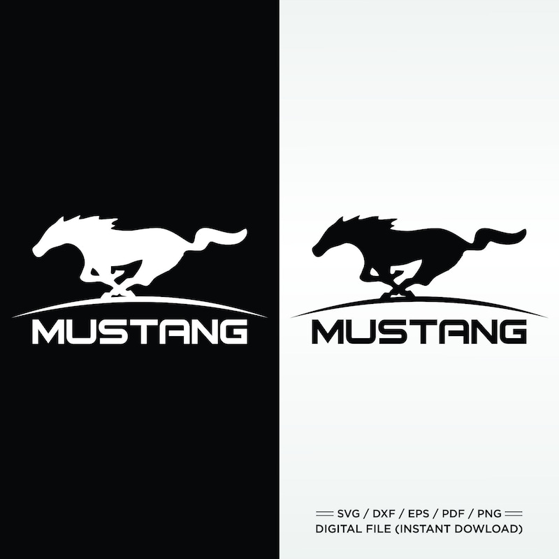 Mustang Svg - Etsy