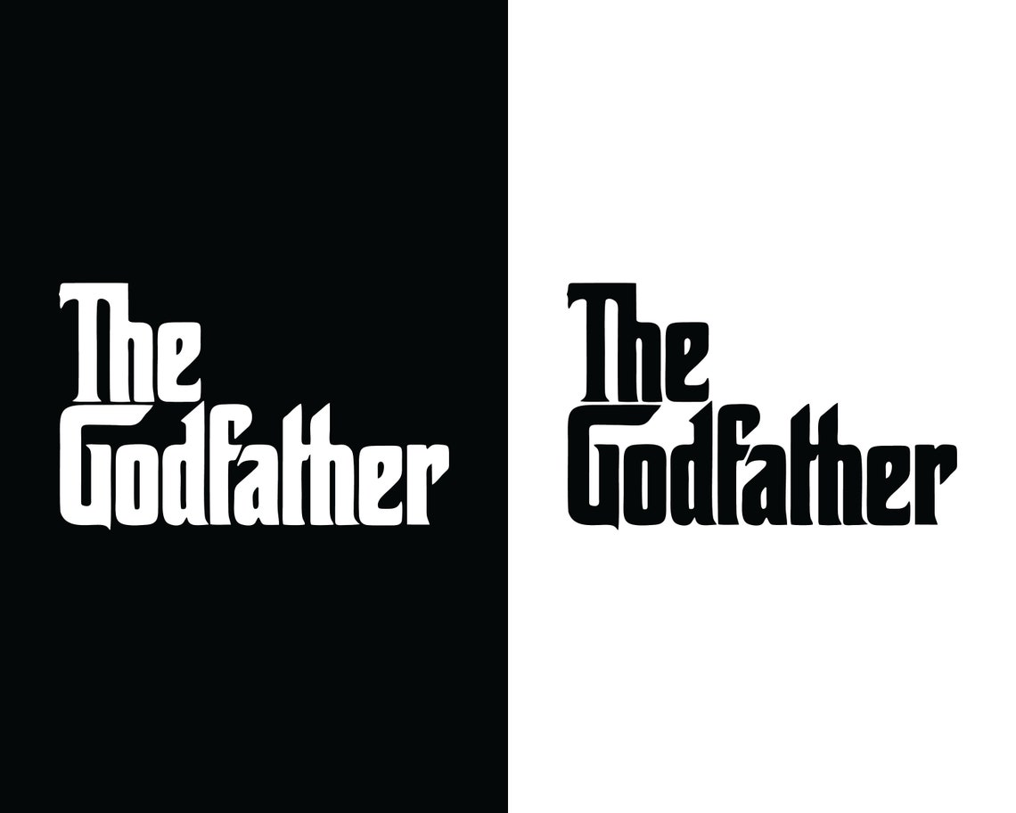 The Godfather Mafia Emblem Logo SVG | Etsy
