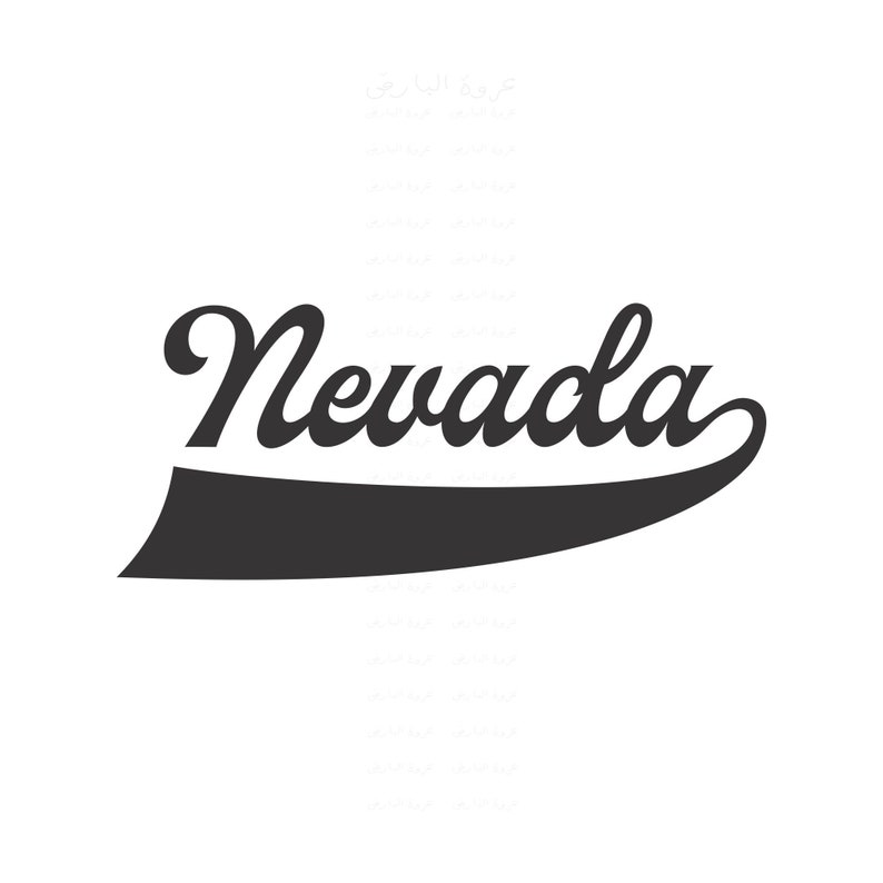 Nevada Text SVG PNG: Shirt Cut File (digital Download) - Etsy