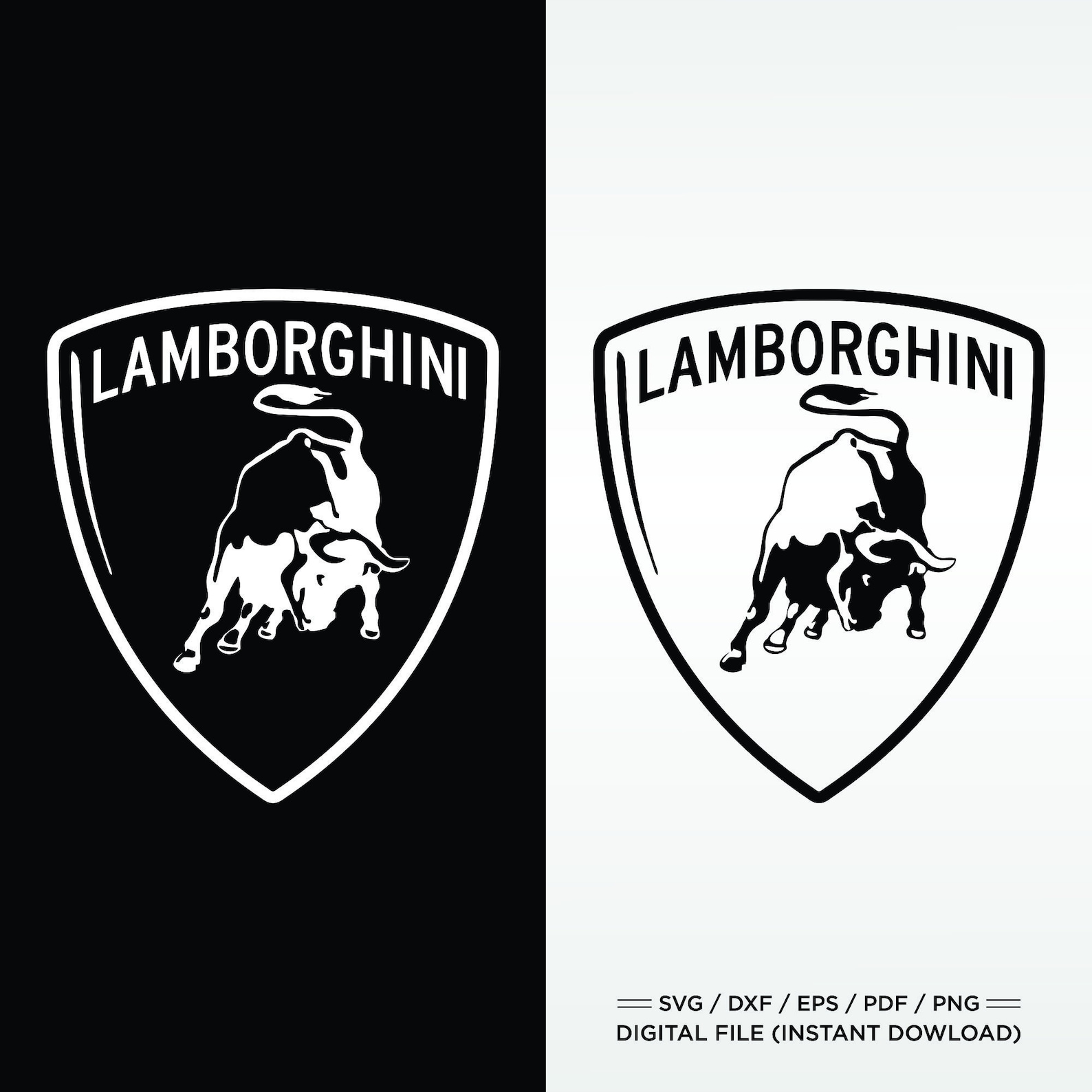 LAMBORGHINI LOGO - Etsy