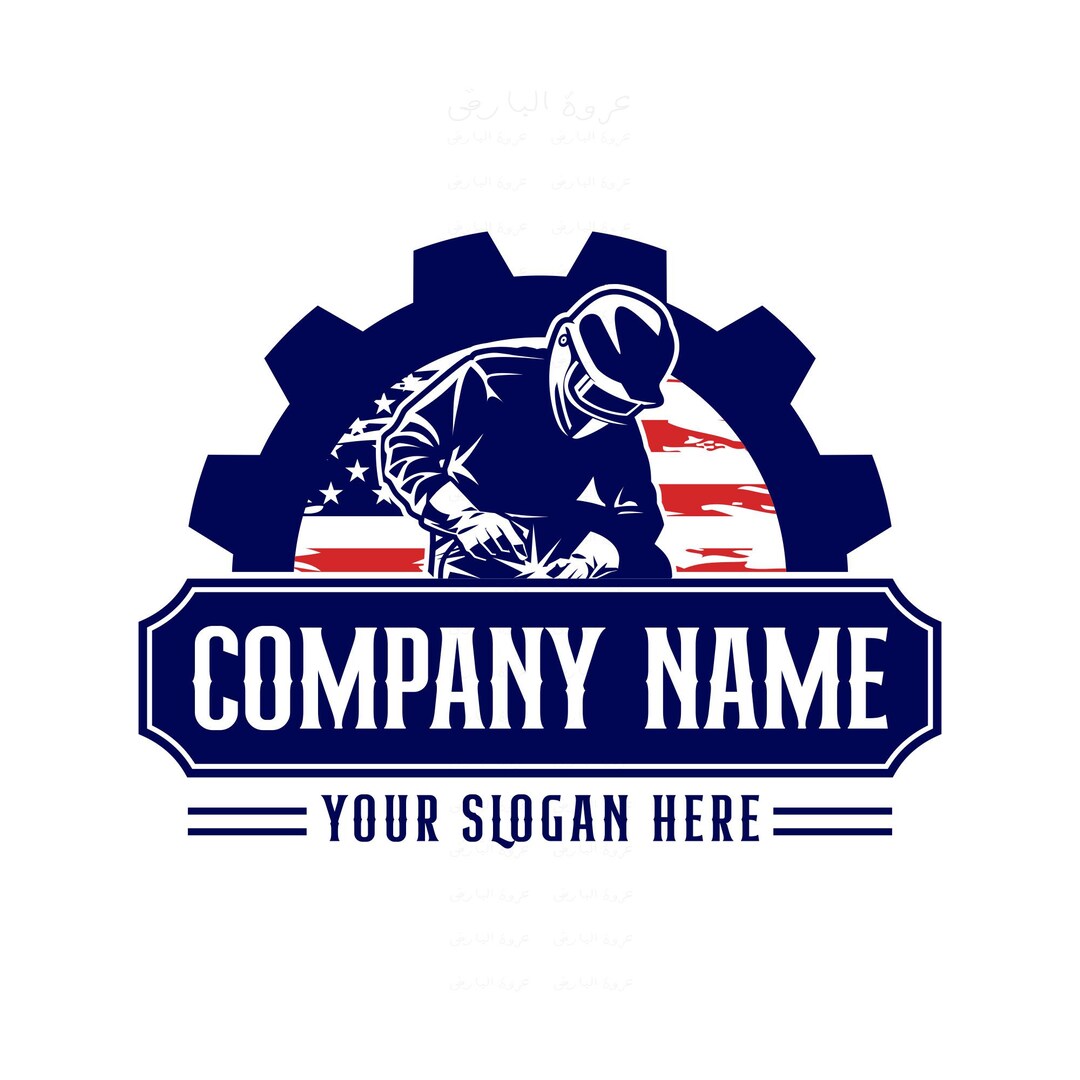 Welding Logo, Welder SVG, Logo Template, Metal, Industrial, Equipment ...
