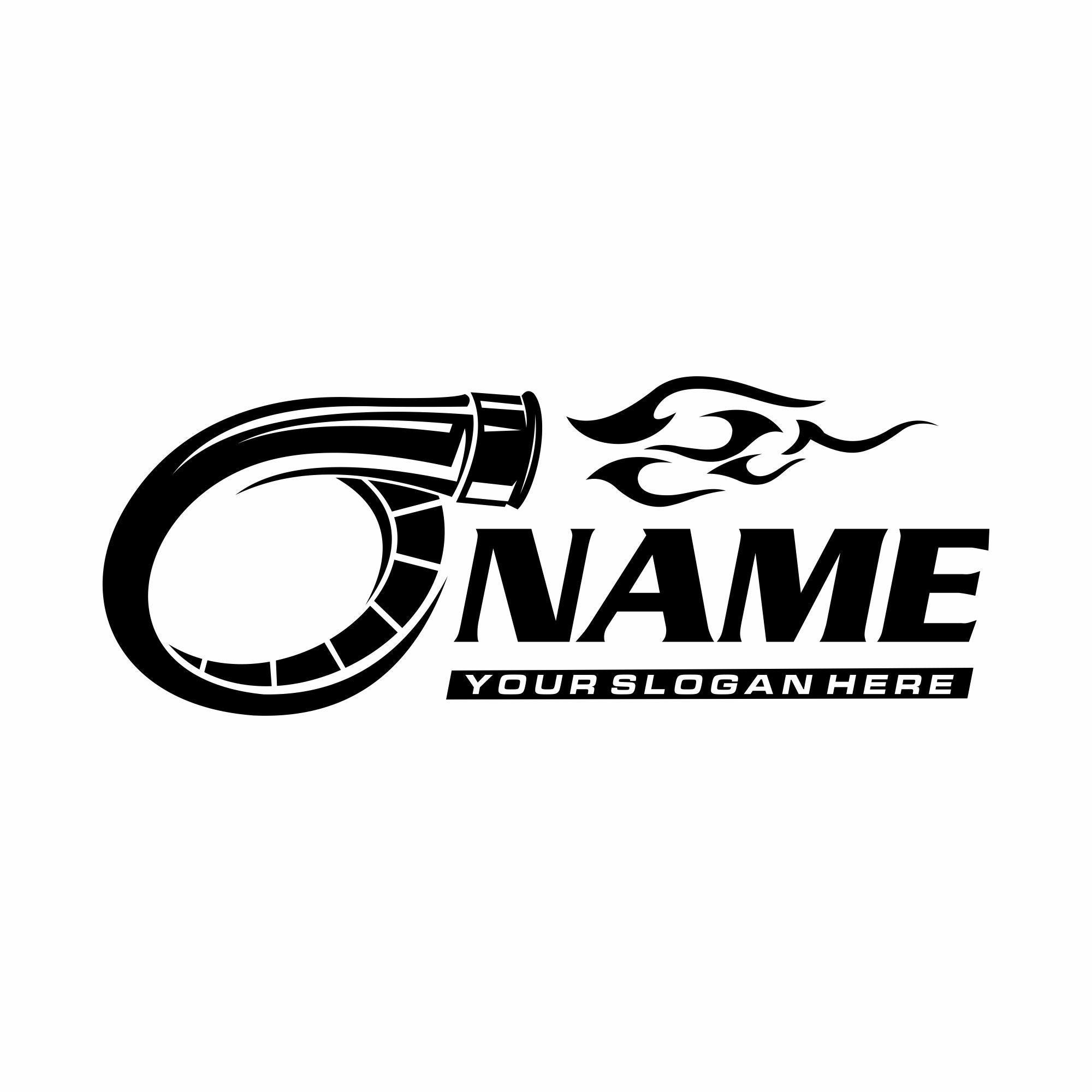 Turbo Logo Template, Performance Logo, Car Logo, Turbo Speed Logo ...