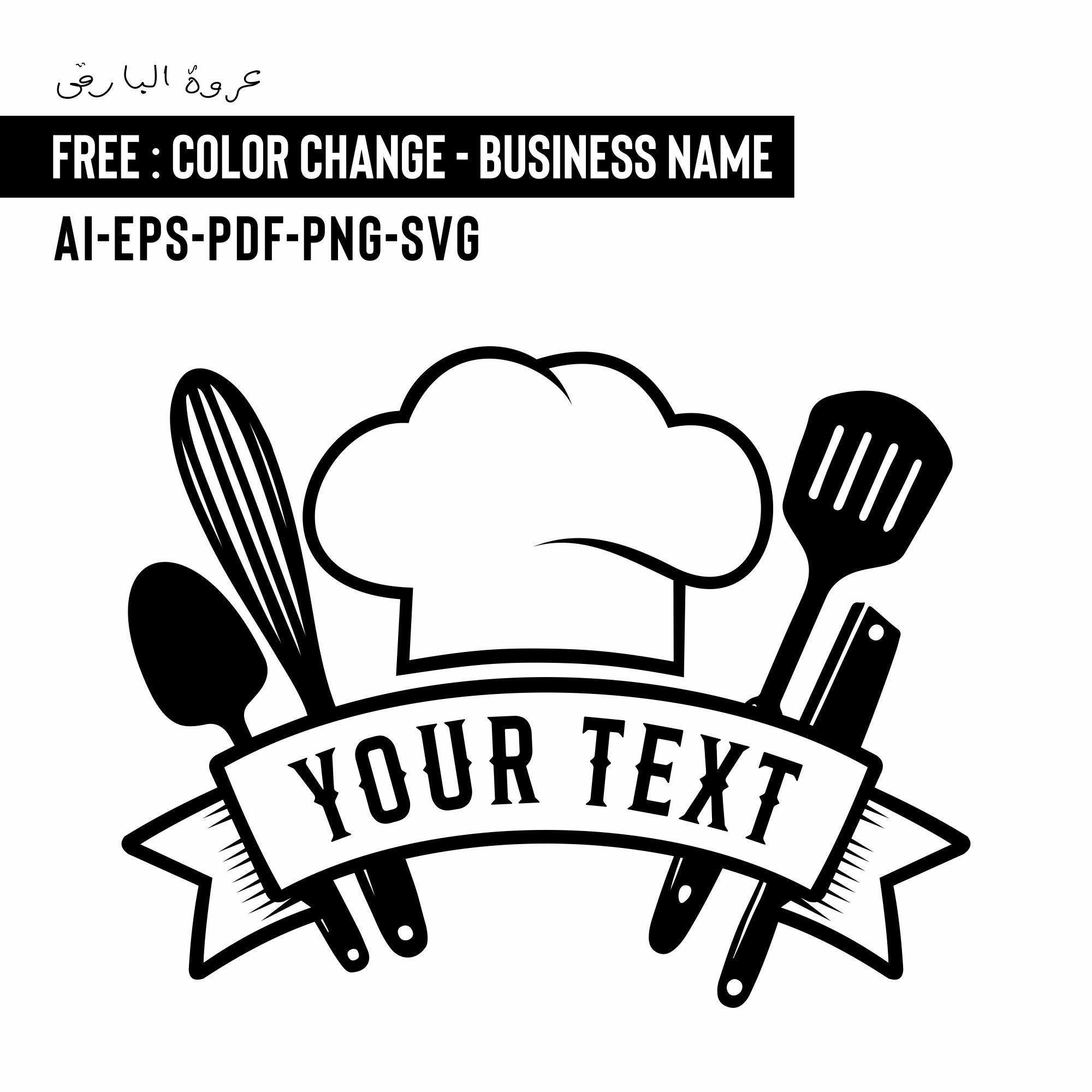 Chef Tools SVG: Restaurant Clipart, Cook Knife (digital Download) - Etsy