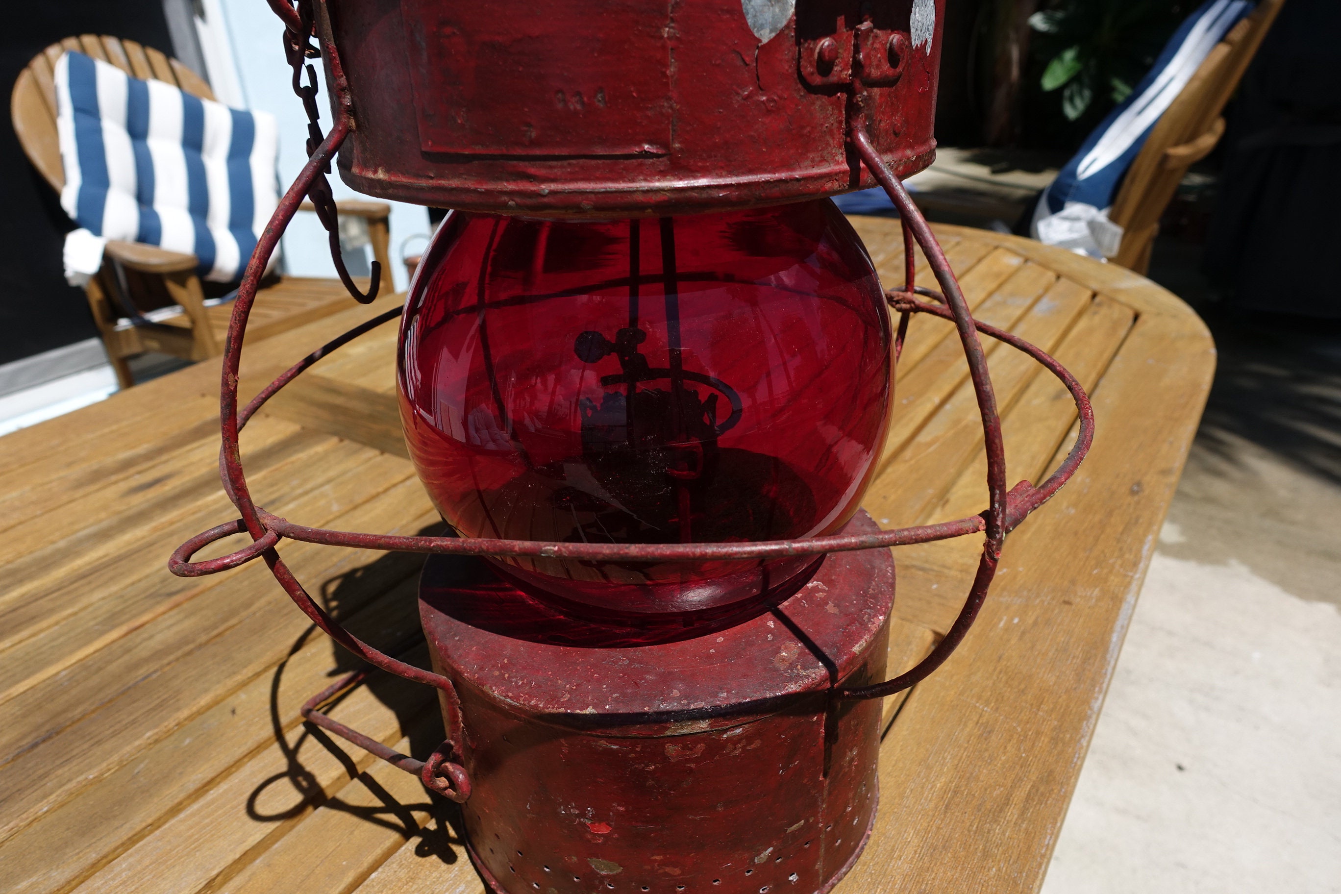 Vintage Original Ship Light Onion Globe Hanging Ship Lantern - Etsy