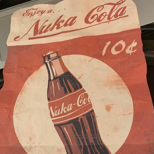 Fallout Nuka Cola Advertisement - Etsy Canada