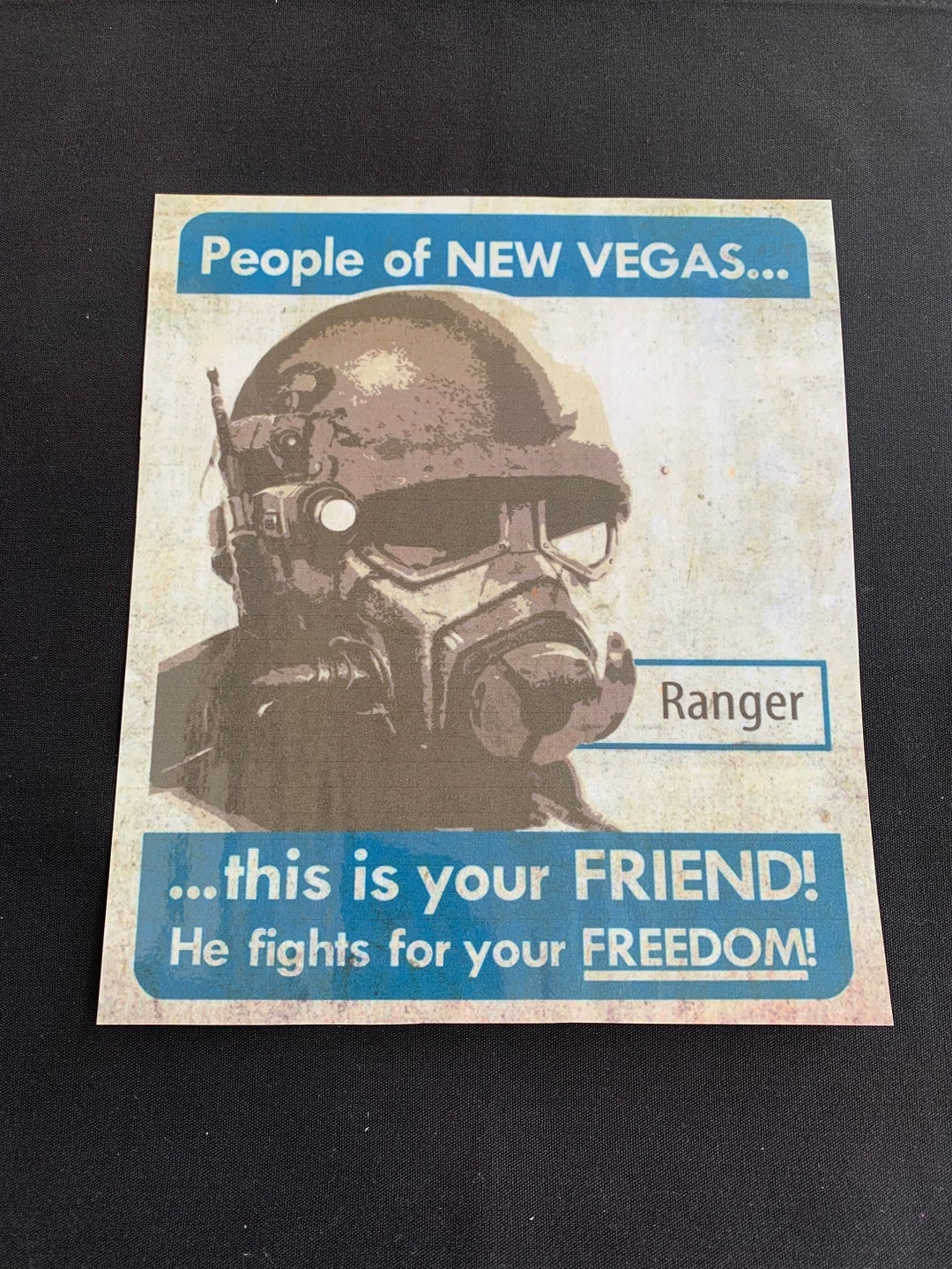 Fallout New Vegas NCR Propaganda Advertisement Poster - Etsy New Zealand