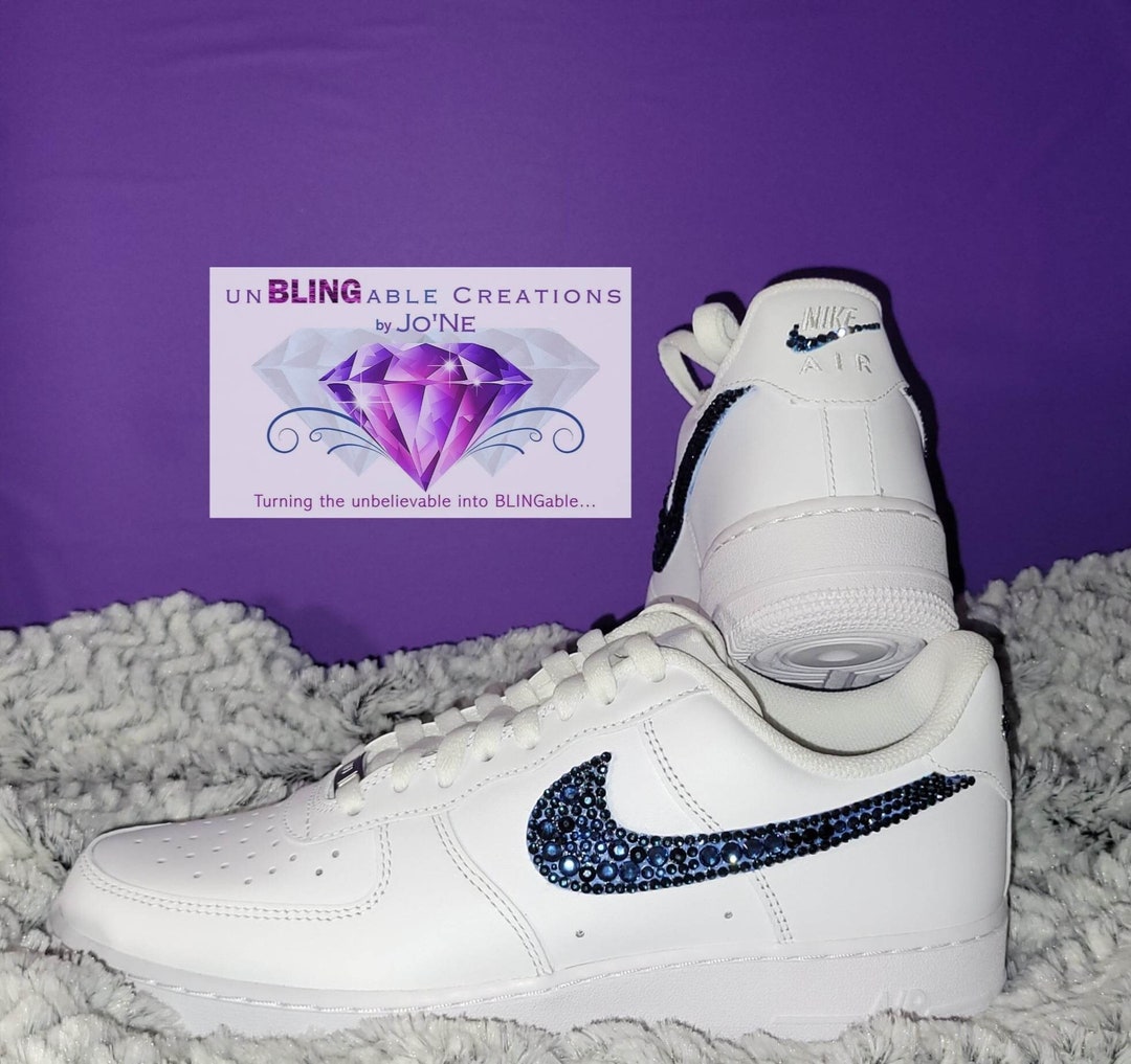 Blinged Out Air Force 1 - Etsy