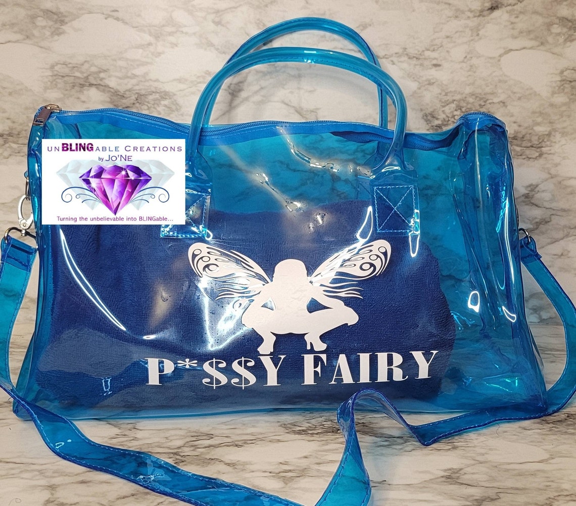 Transparent Colored Spinnanight Bag/overnight/travel Bags - Etsy