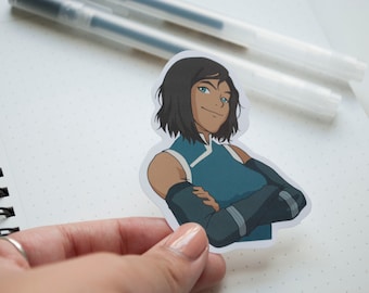Toph Avatar the Last Airbender Sticker Legend of Korra | Etsy