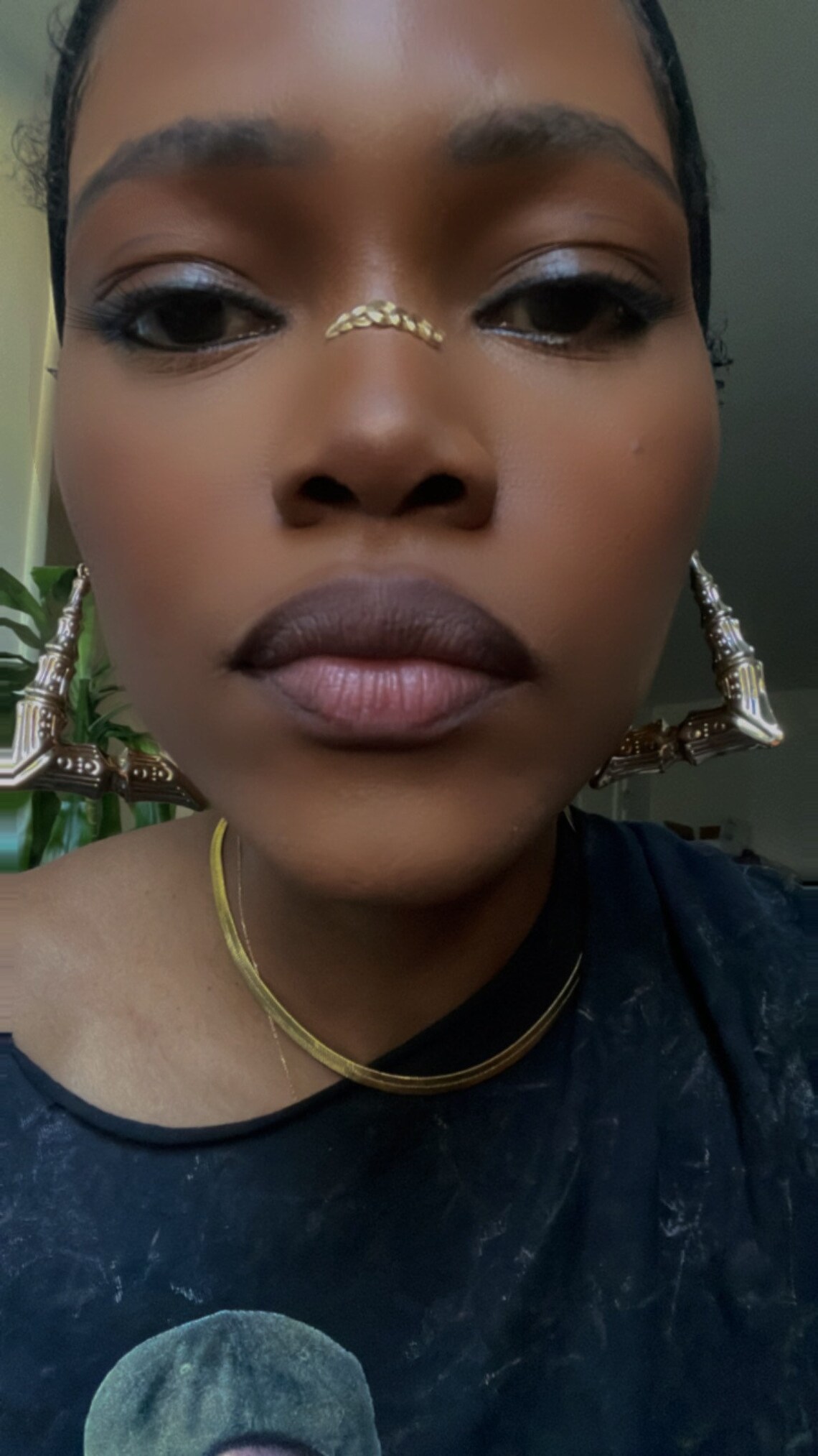 Nose Bridge Cuff Nose Cuff No Piercing Needed - Etsy