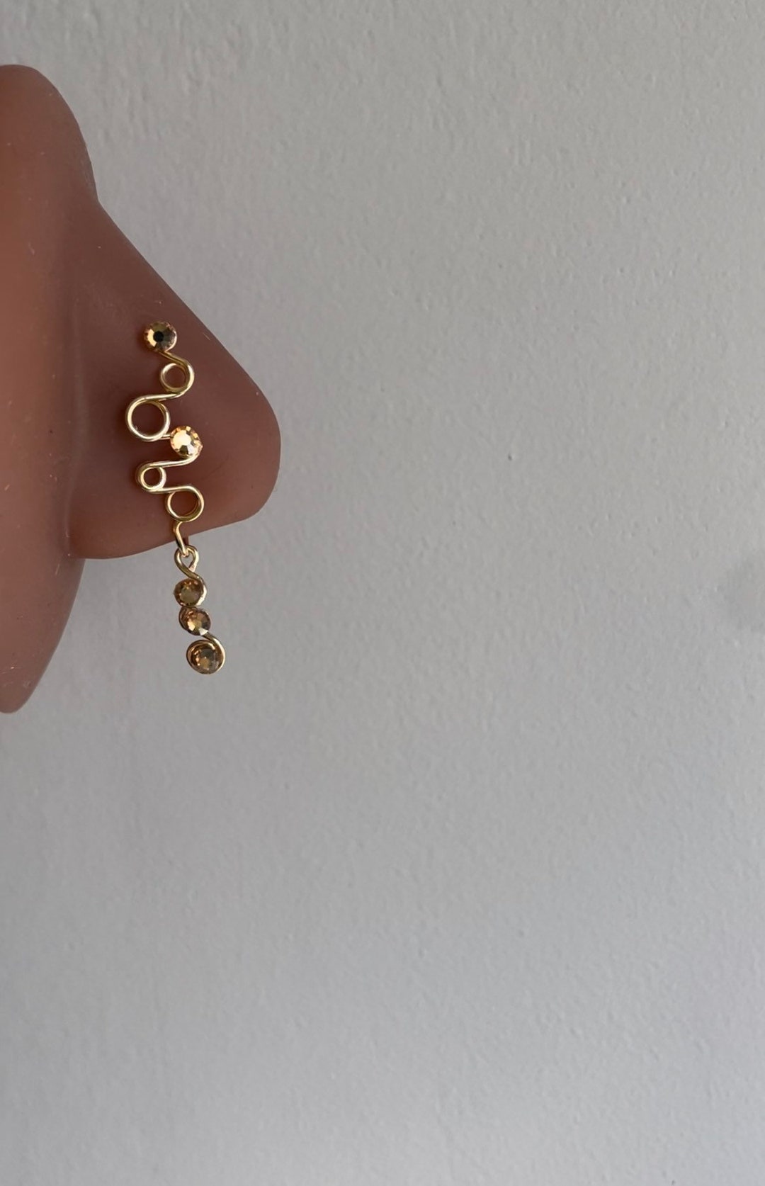 Soul Glow-nose Cuff, Nose Ring, Nose Clip, No Piercing - Etsy