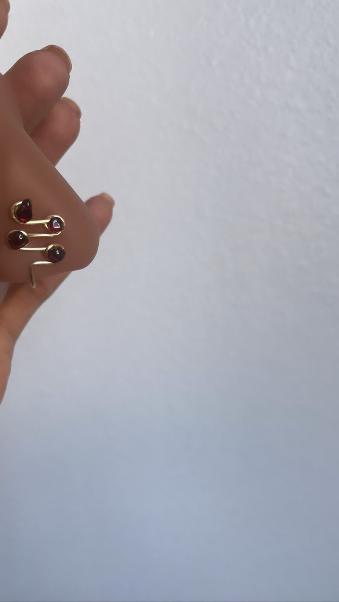 Purpose Nose Cuff, Nose Clip. Crystal Nose Cuff, Nose Jewelry, Bold ...