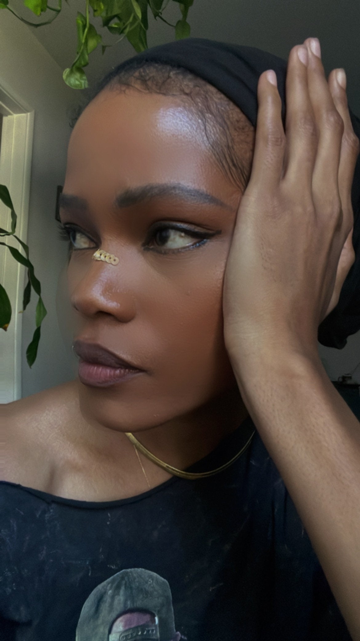 Nose Bridge Cuff Nose Cuff No Piercing Needed - Etsy