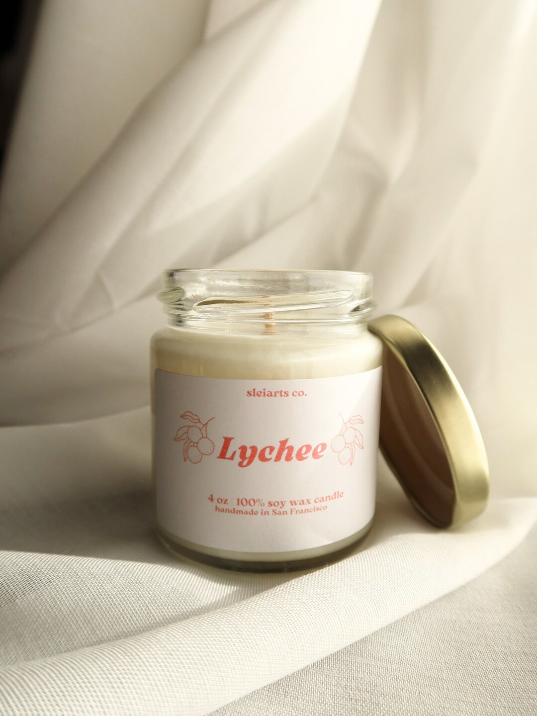 Lychee Candle| Fruity Candles| Asian Scented Candle| Unique Gifts | Soy ...