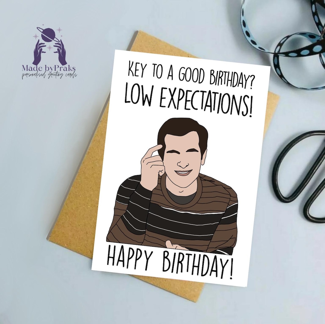 A6 Modern Family Phill Dunphy Birthday Card for Friends Family - Etsy UK