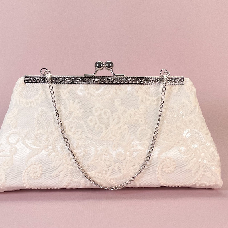 Ivory Bridal Clutch - Etsy