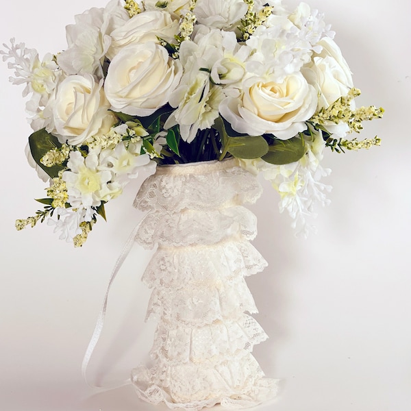 Lace Bouquet - Etsy