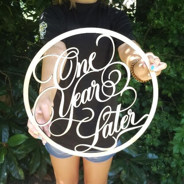 Anniversary Sign - Etsy