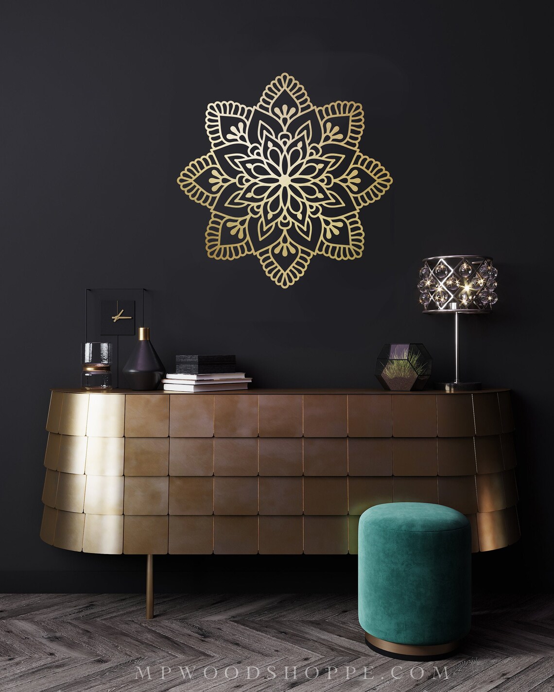 Wood Mandala Wall Art, Lace Mandala Wall Decoration, Hindu Mandala ...