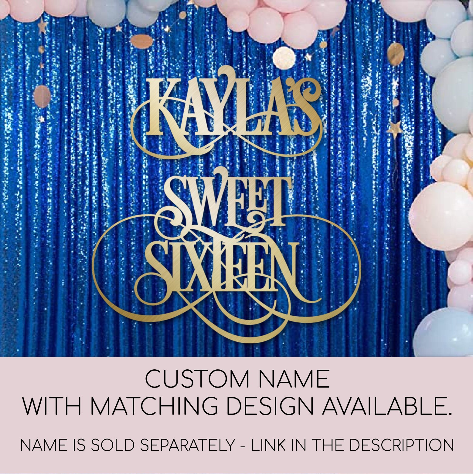 Sweet 16 Signage My Sweet Sixteen Backdrop Sweet 16 Wood - Etsy