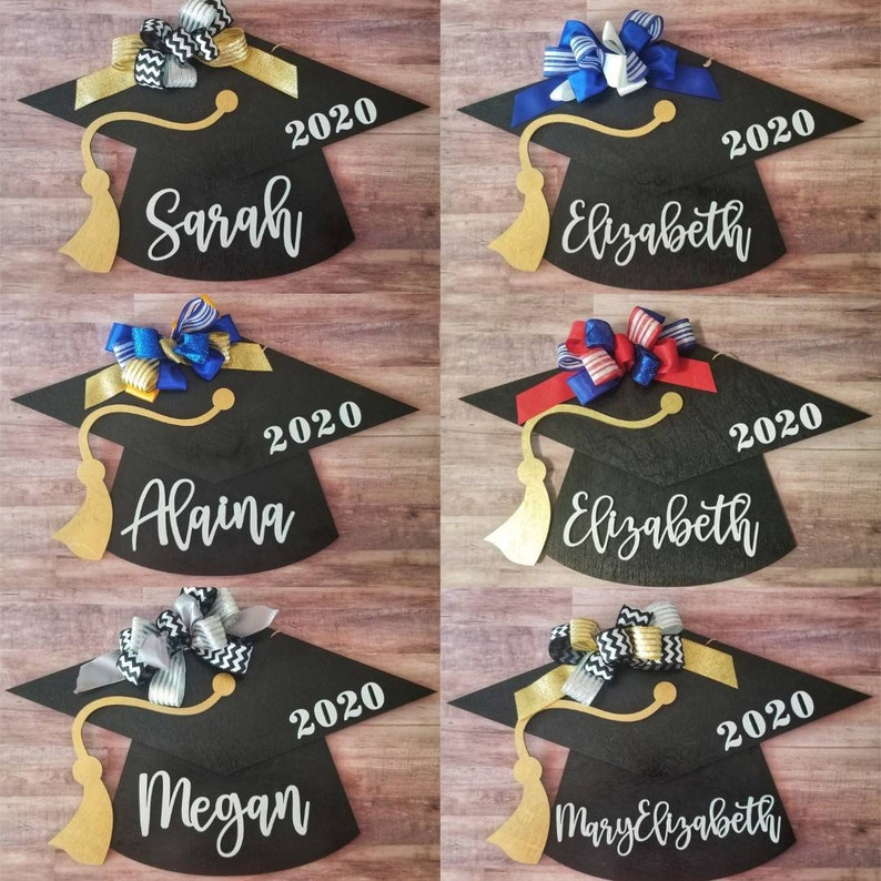 Graduation Door Hanger, Graduation Hat for Door, Graduation Hat Sign ...