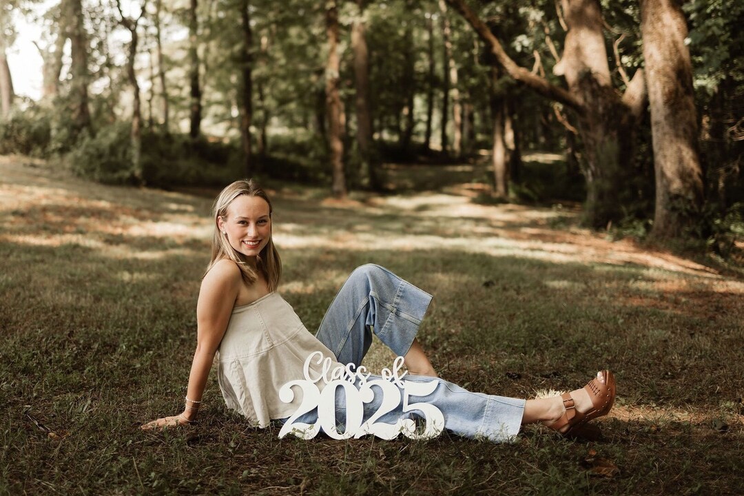 Class of 2025 Prop, Senior 2025 Sign, First Day of School Signage, 2025 ...