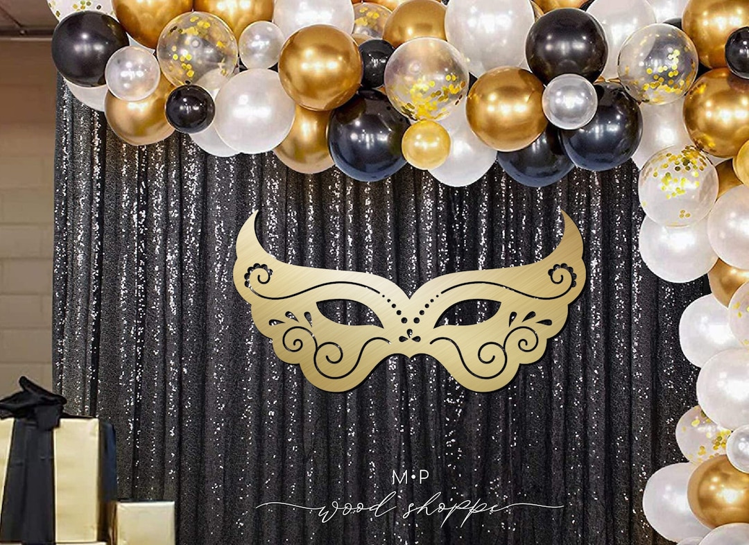 Carnival Masquerade Party Decor, Mardi Gras Mask Decoration, Masquerade ...