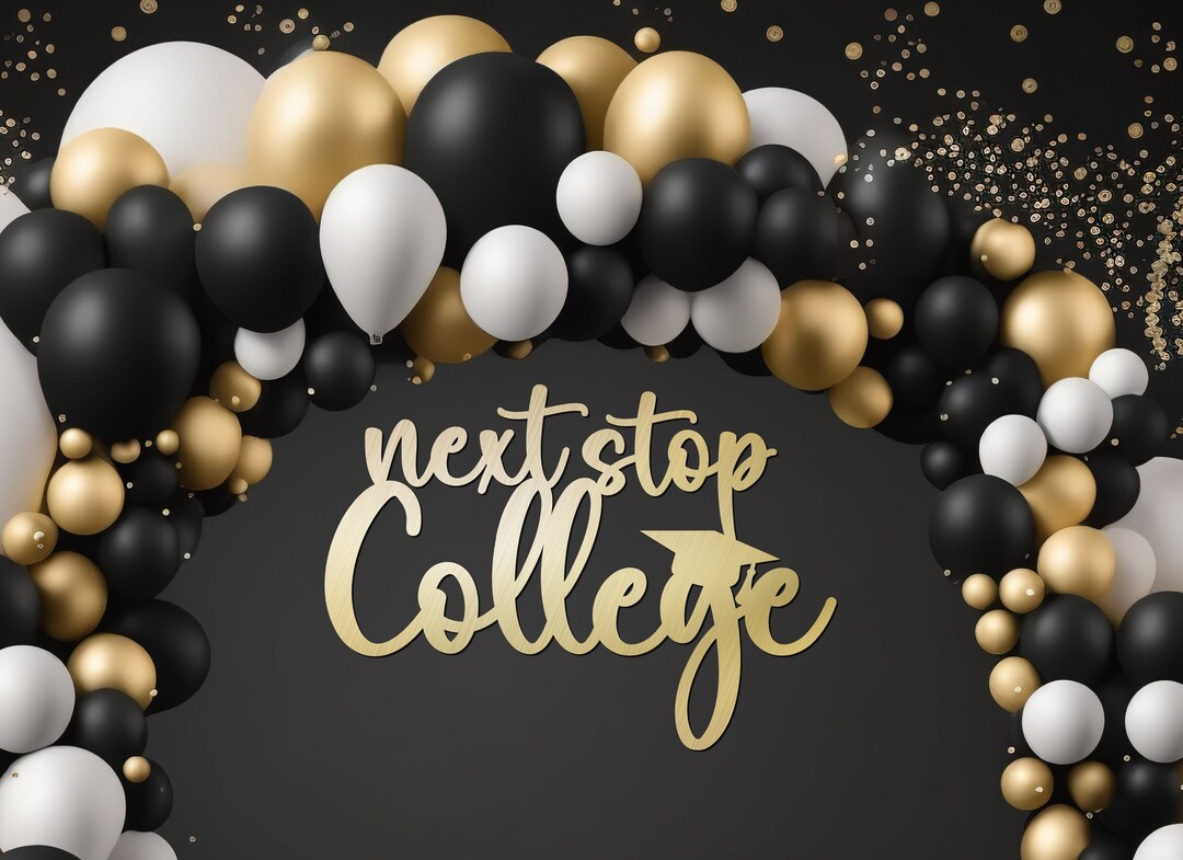 Graduation Prop for Seniors, College Photoshoot Prop, Next Stop College ...